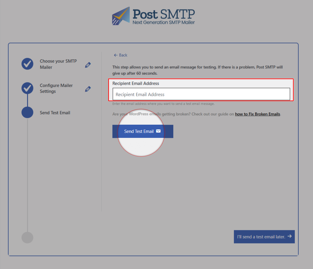 How to configure Post SMTP with Office 365 New UI