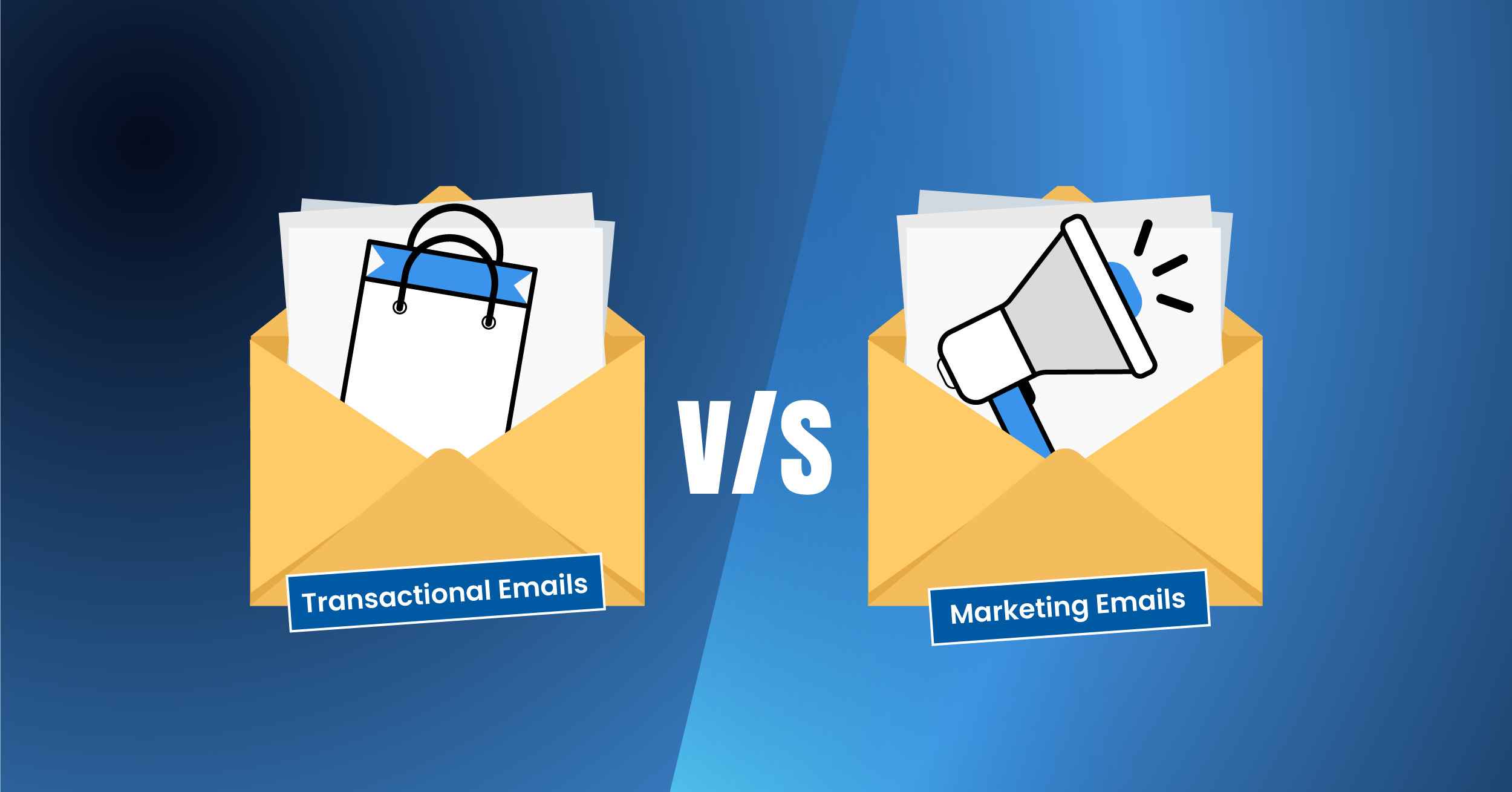 Transactional Email vs Marketing Email [Definitive Guide]