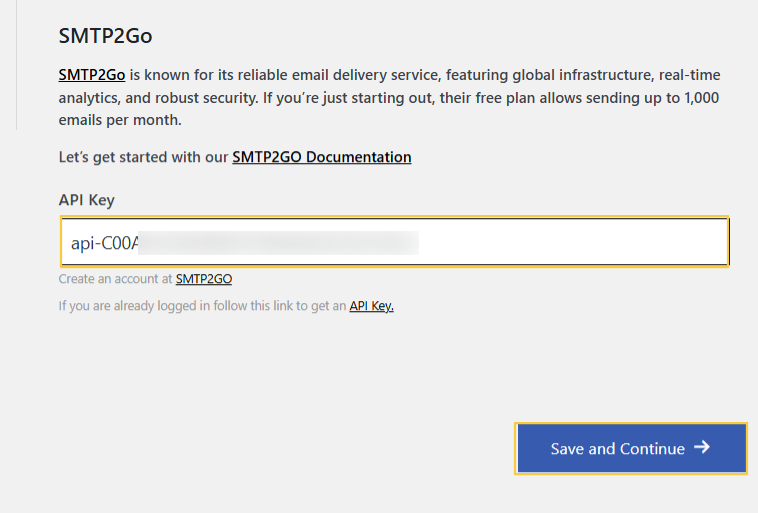 SMTP2Go with Post SMTP – Post SMTP