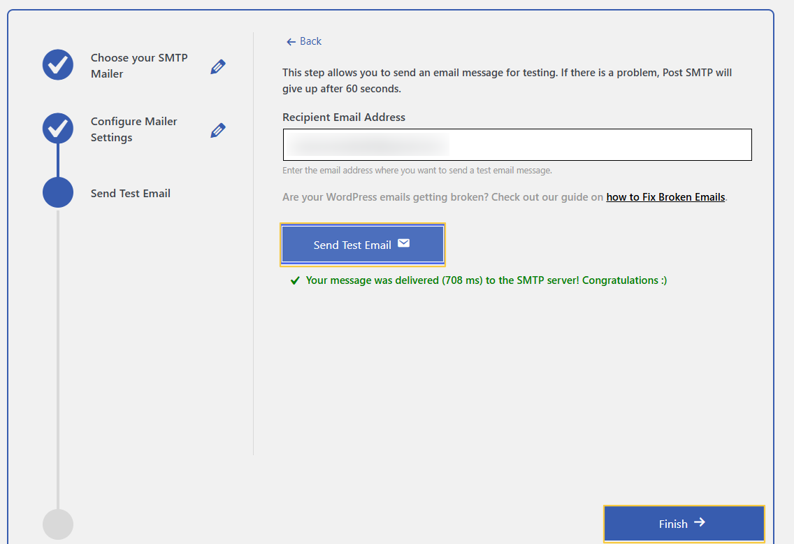 SMTP2Go with Post SMTP – Post SMTP