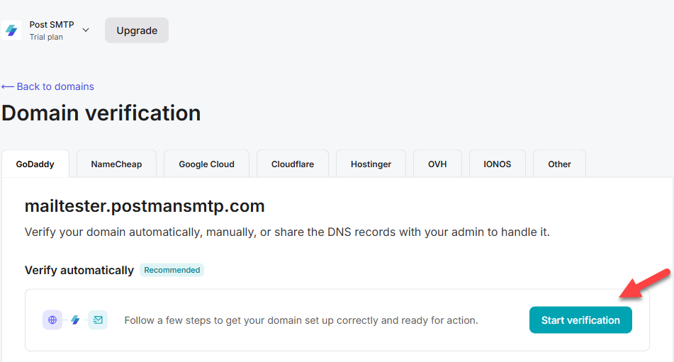 MailerSend with Post SMTP