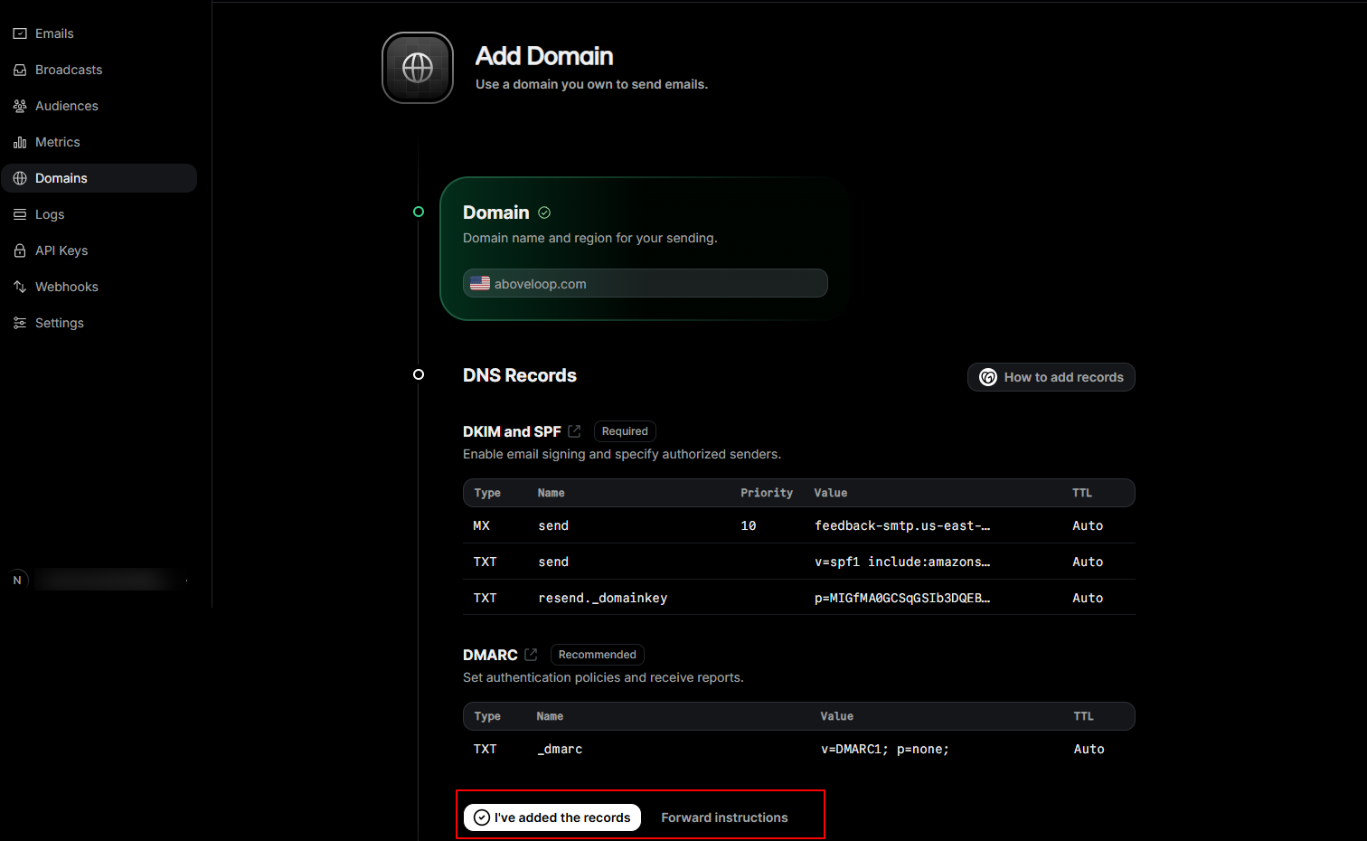 Resend – Post SMTP